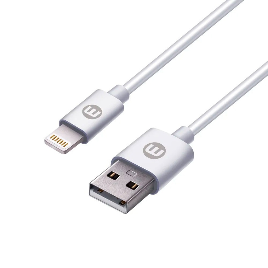 CABLE LIGHTNING USB BLANCOS 1 M - City Covers, protección para tu ...