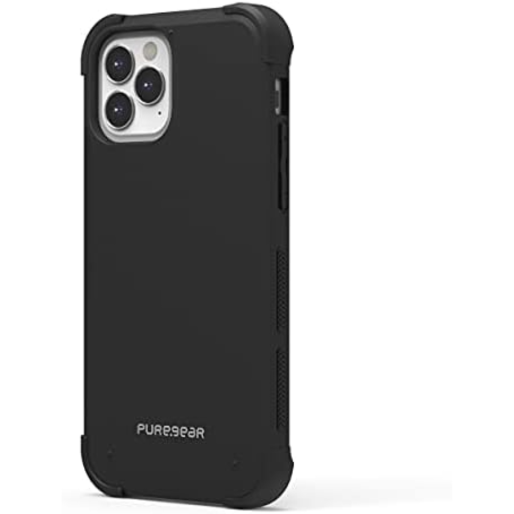 PROTECTOR PUREGEAR DUALTEK NEGRO IPHONE 12 / 12 PRO - City Covers, protección para tu ...